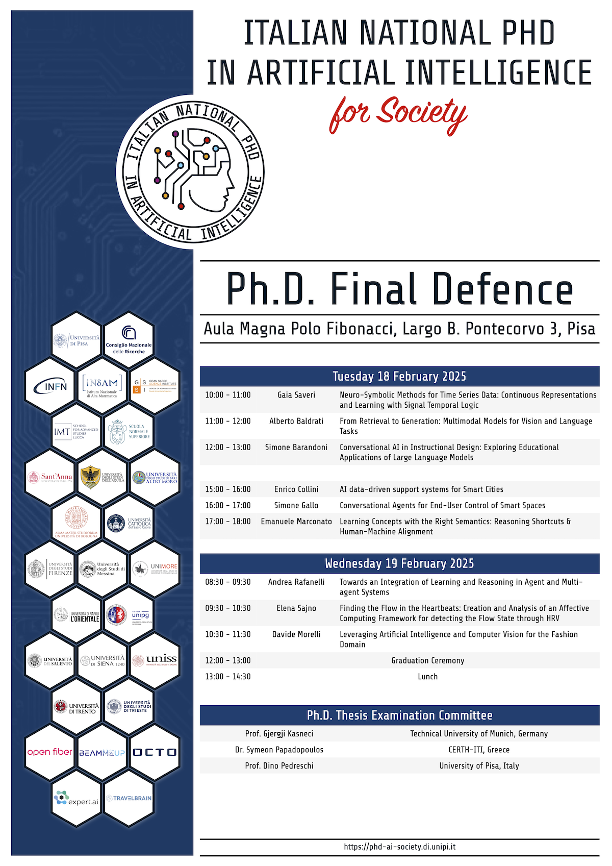 National Ph.D. in Artificial Intelligence Graduation Ceremony ...